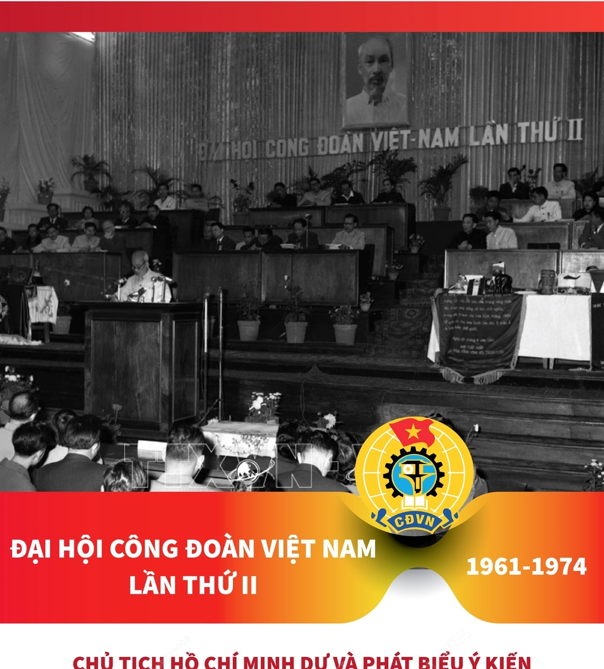 Đại hội Công đoàn Việt Nam lần thứ II (1961-1974)