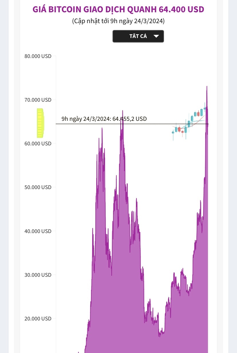 (Interactive) Giá Bitcoin xoay quanh mốc 17.000 USD