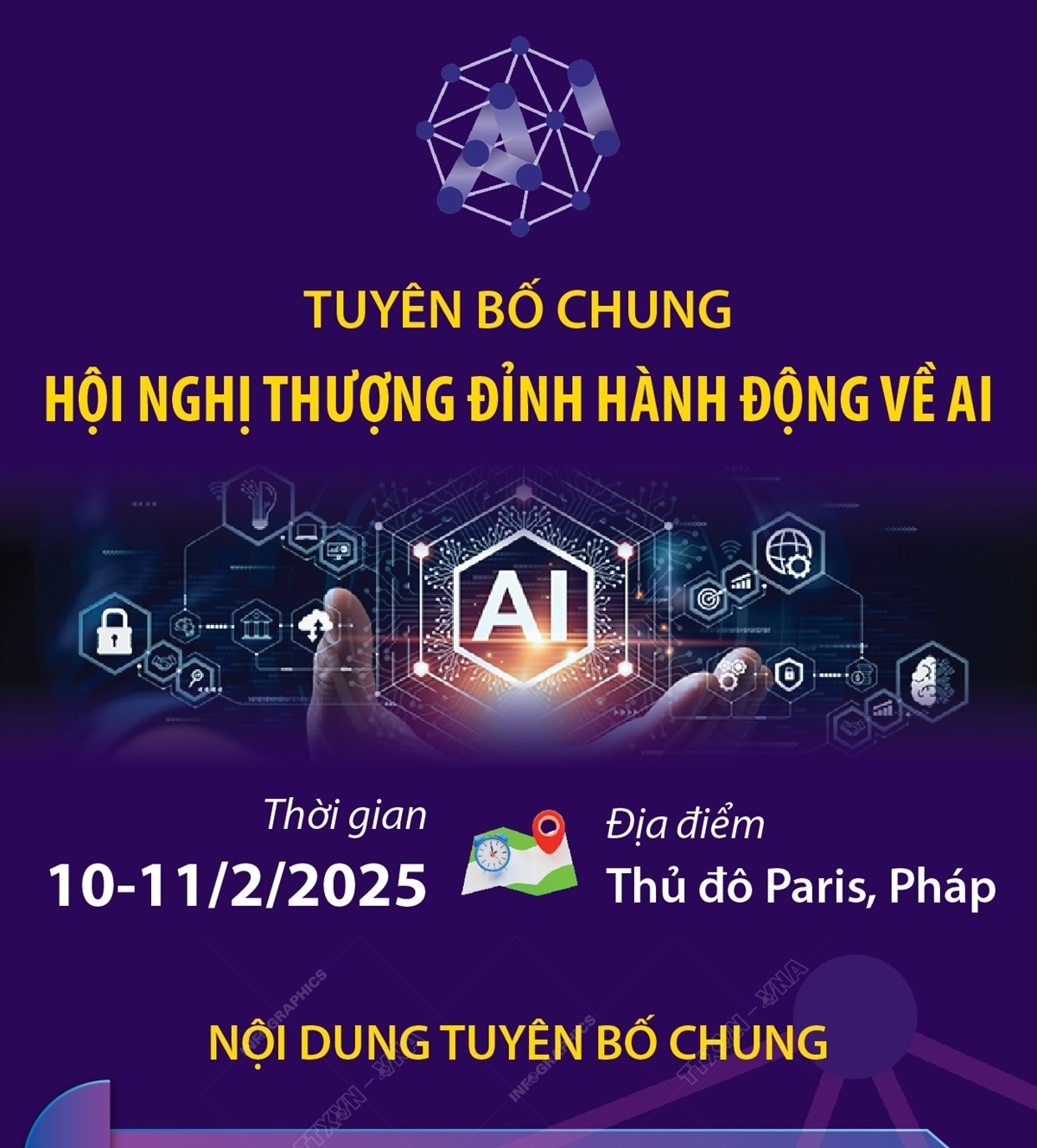 Tuyên bố chung Hội nghị Thượng đỉnh Hành động về AI